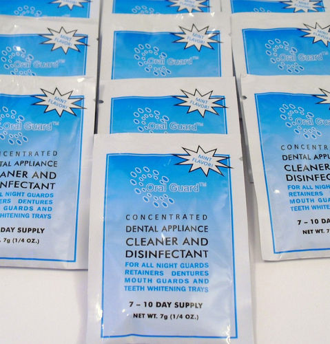 12 MONTH SUPPLY ORAL GUARD PROFESSIONAL DENTAL NIGHT GUARD CLEANER AND